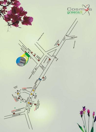 Cosmos Jasmine Residency in Milakpur Goojar, Bhiwadi - Price, Reviews & Floor Plan