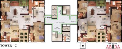 My Home Abhra Rent - 10 Flats for rent in My Home Abhra, Madhapur ...