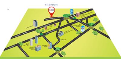 South India SIS Capetown Phase 4 Location Map Surapet, Chennai