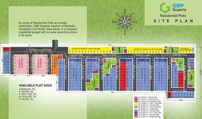 GBP Avesta Villas Location Map Kurawala, Dera Bassi