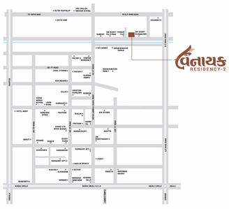 Kush Vinayak Residency 2 Location Map Vatva, Ahmedabad