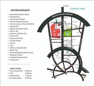 Fortune Smart City Location Map Amangal, Hyderabad