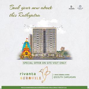 Omkar Buildcon Rivanta Aurovile in Sargasan, Gandhinagar - Price, Reviews & Floor Plan
