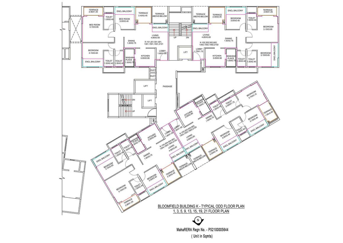 Amit Bloomfield Phase III J And K Building in Ambegaon Budruk, Pune ...