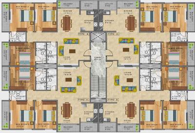 Naga Blisston in Malleswaram, Bangalore - Price, Reviews & Floor Plan
