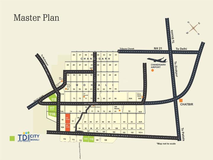 TDI City 2 Plots in Sector 111, Sahibzada Ajit Singh Nagar - Price ...