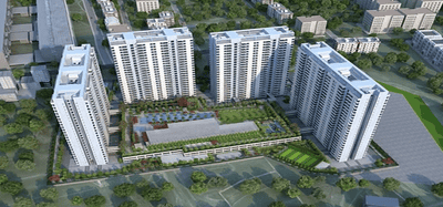 Kumar Parc Residences B1 Floor Plan Hadapsar, Pune