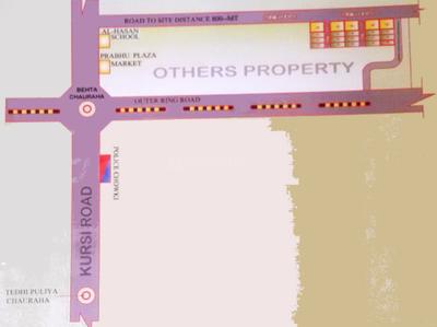 Haven Green City Location Map Aliganj, Lucknow