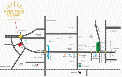 Floral Apex Park Square Studio in Noida Extension, Greater Noida ...