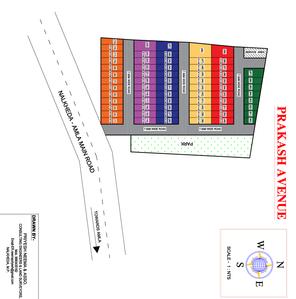 Sangita Prakash Avenue Location Map Nalkheda, Agarmalwa