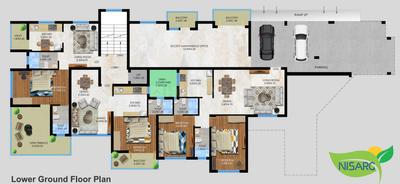 Ocean Nisarg Location Map Saligao, Goa
