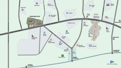 Vardhaman Vatika Apartment Location Map Vasind, Thane