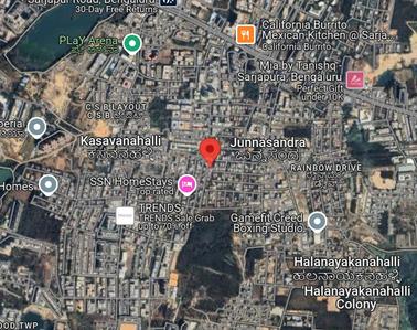 Parth Atmosphere Location Map KPC Layout, Bangalore