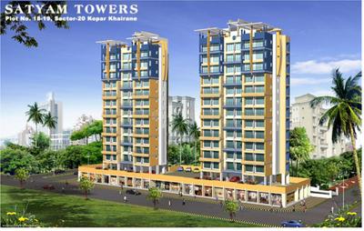 Shree Balaji Satyam Towers in Kopar Khairane, Navi Mumbai - Price ...