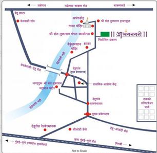 Aryan Abhangnagari Location Map Dehu, Pune