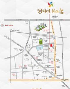 Jeevan Villa Location Map Dindoli, Surat