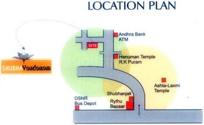 Jubilee Shubha Vandanam Location Map Old Malakpet, Hyderabad