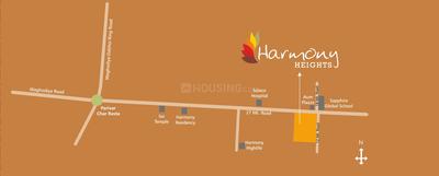 Harmony Heights Location Map Waghodia Road, Vadodara