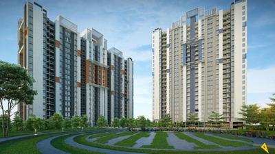 770 Sqft 3 BHK Flat for sale in Merlin Rise | Rajarhat, Kolkata ...