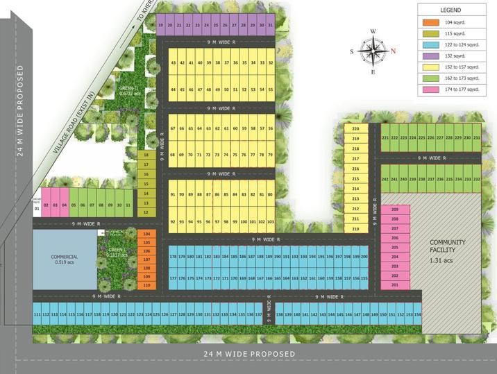 Residential 936 Sqft Plot for sale at Sector 97, Faridabad | Property ...