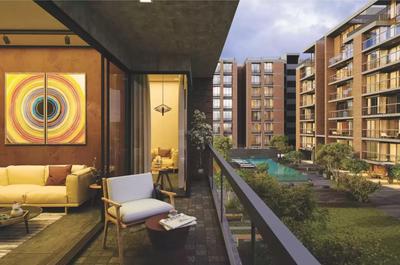 2196 Sqft 3 BHK Flat for sale in Megha Megh Malhar | Sargasan ...