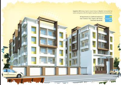 3 BHK 1126 Sqft Flat for sale at Morabadi, Ranchi | Property ID - 13806809