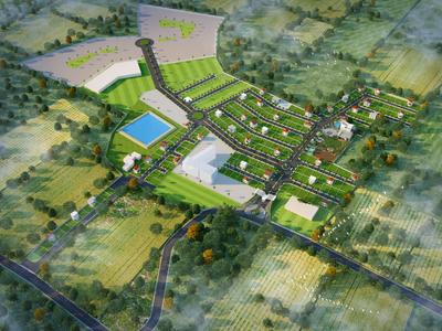 Pinnacle City Location Map Ranjangaon, Pune