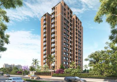 990 Sqft 2 BHK Flat for sale in Dev Auram Sky | Gota, Ahmedabad ...