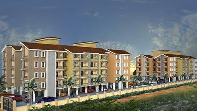 Vision Royale Location Map Bambolim, Goa