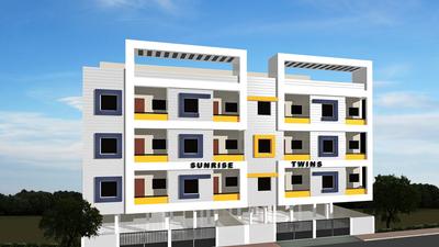 800 Sqft 2 BHK Flat for sale in Sunrise Twins | Limbodi, Indore ...