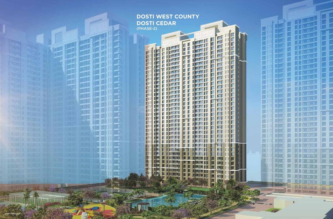 Dosti West County Phase 2 Dosti Cedar in Thane West, Thane - Price ...