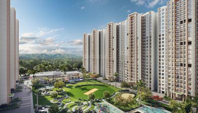 550 Sqft 1 BHK Flat for sale in Sunteck One World | Naigaon East ...