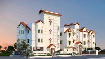 Sharon Shelters Apartment Location Map Choolaimedu, Chennai