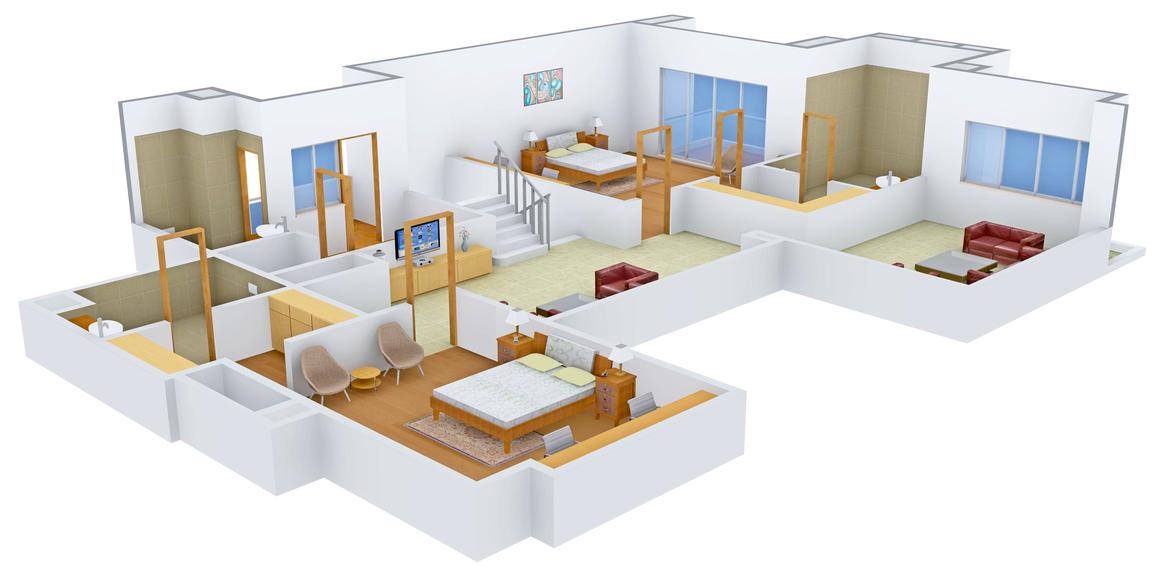 SS Hibiscus New Villas Floor Plan Sector 50, Gurgaon