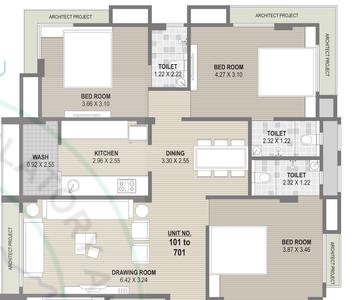 New Rivera Apartment Location Map Paldi, Ahmedabad