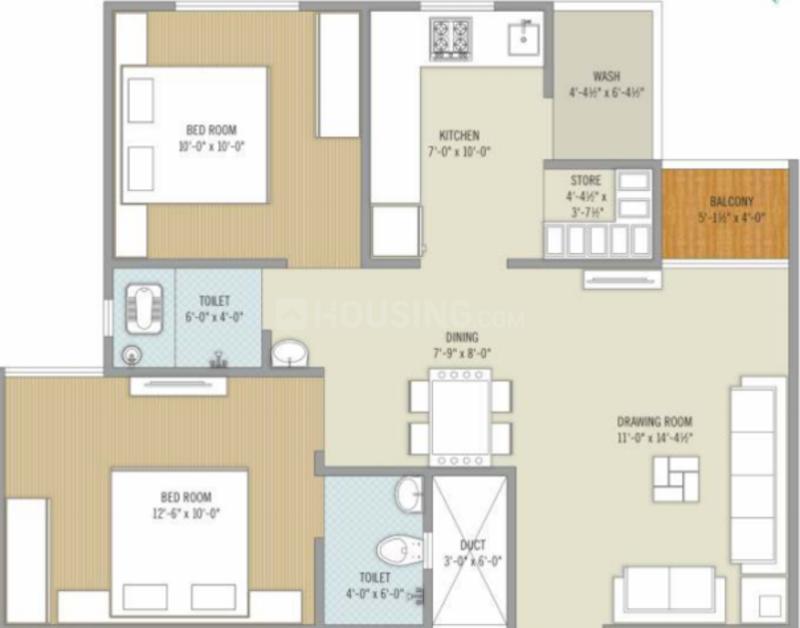 Kansas Devasya Floor Plan Vastral, Ahmedabad