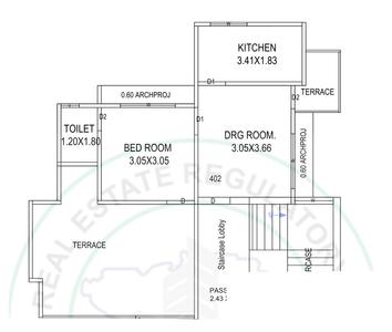 Noori Mahal Floor Plan Kumbharwada, Bhavnagar