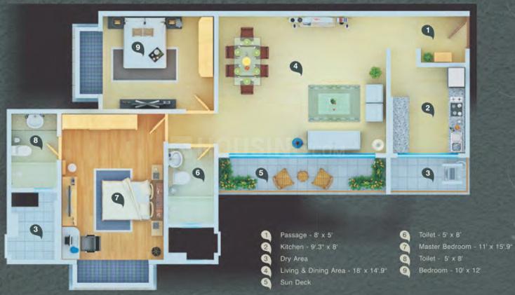 Atul Wallace Fortuna Floor Plan Mazgaon, Mumbai