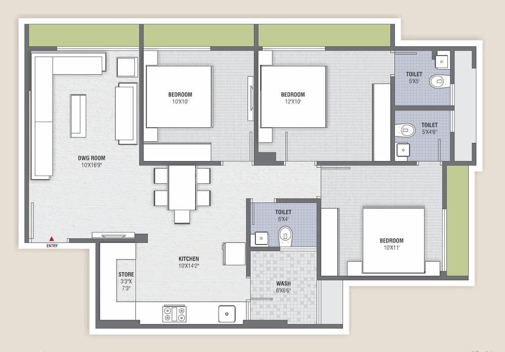 Uma Sundram Nest in Shilaj, Ahmedabad - Price, Reviews & Floor Plan