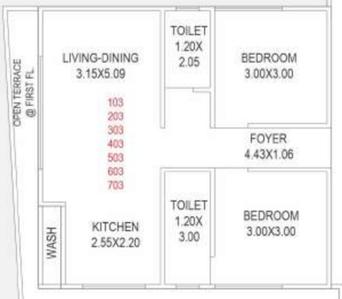 Sardar Avenue in New Alkapuri, Vadodara - Price, Reviews & Floor Plan