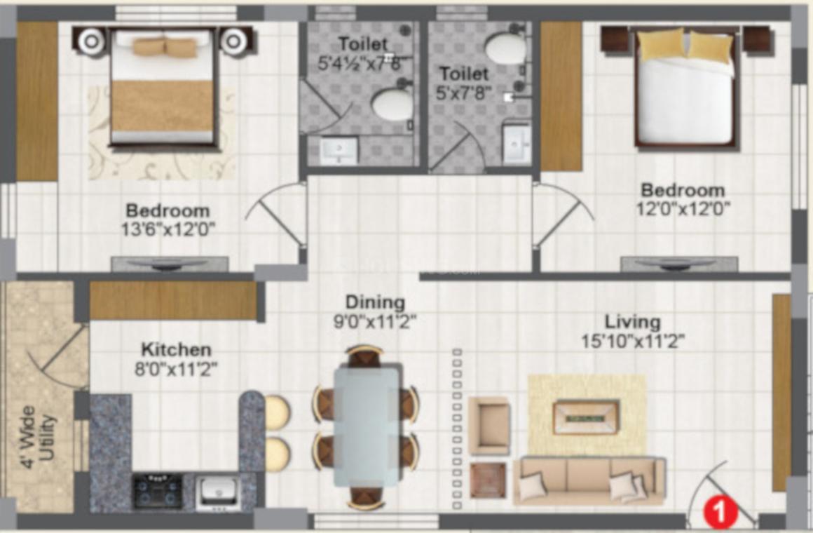 Rami Reddy Radha Krishna Towers in Attapur, Hyderabad - Price, Reviews ...