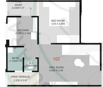 Riddhi B N Residency Location Map Vastral, Ahmedabad