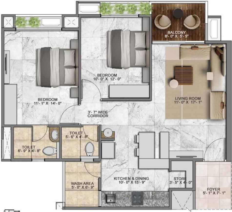 Nakshtra Samved Dreams Floor Plan Sargasan, Gandhinagar