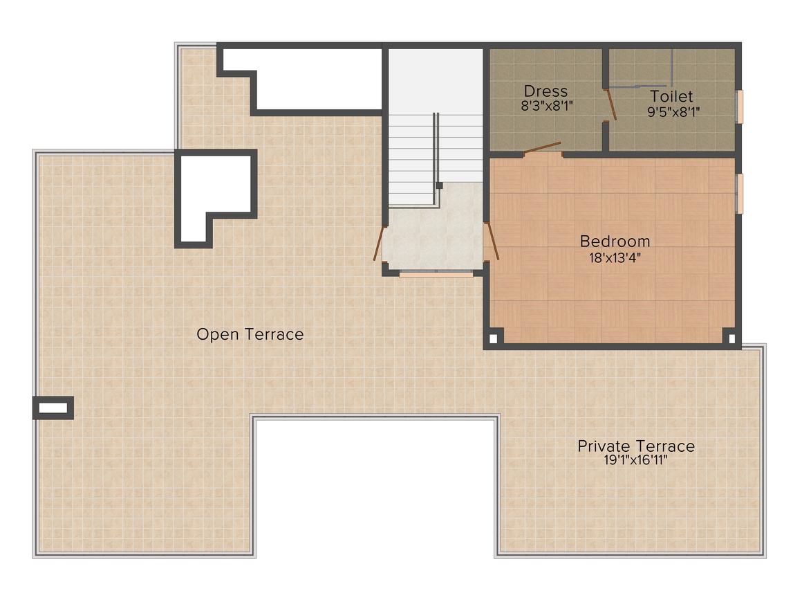 SS Hibiscus New Villas Floor Plan Sector 50, Gurgaon