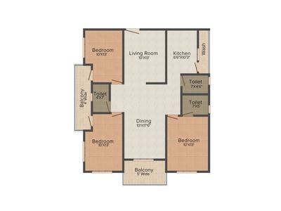 Rmk Crescent Paramount in Kismatpur, Hyderabad - Price, Reviews & Floor ...