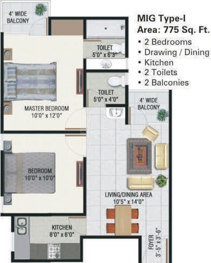 Panchsheel Greens in Sector 16B Greater Noida West, Noida - Price ...