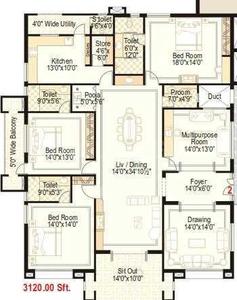 Sri Fortune Towers Location Map Kondapur, Hyderabad