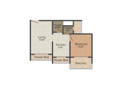 Galaxy Krishna Tower Location Map Ulwe, Navi Mumbai