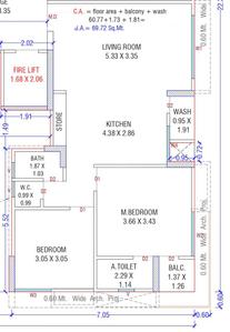 Nilkanth Sun in Amroli, Surat - Price, Reviews & Floor Plan