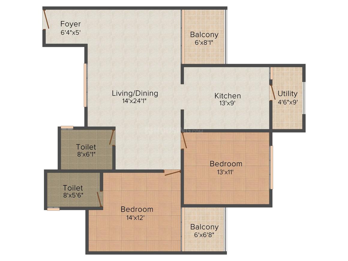 Mahabaleshwara Classique Gateway Floor Plan Kankanady, Mangalore